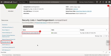 install a pfsense firewall in oracle cloud infrastructure