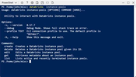 managing azure databricks with the azure cloud shell cli