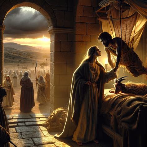 A Dramatic Biblical Bible Art