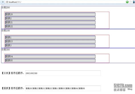 jquery拖动div排序支持二级排序 自己手写 51CTO博客 js拖动排序