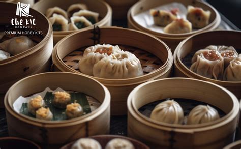 The Kit Company™ Dim Sum Making Kit 14 Pcs Equipment And Tools Inc Detailed Ebook Professional