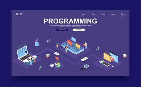Programming Banner Vector Art Icons And Graphics For Free Download