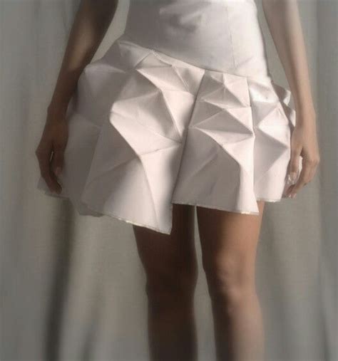 Structured Garment Mini Skirts Fashion Garment