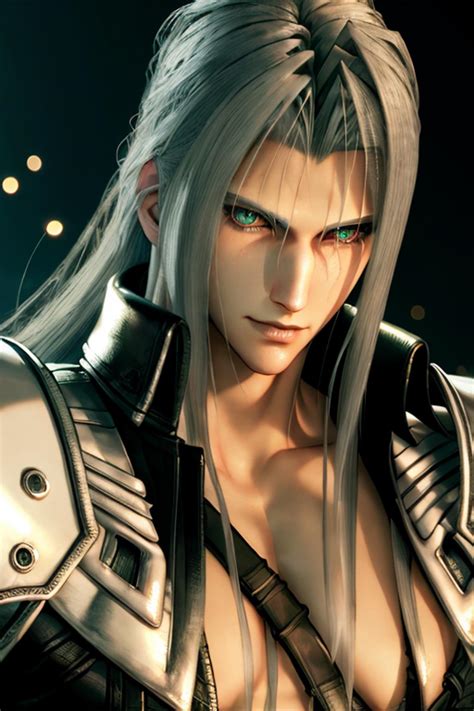 Character Sephiroth Final Fantasy Vii Remake V10 Stable