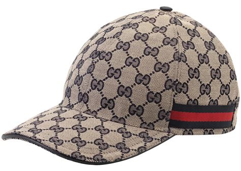Gucci Original Gg Canvas Baseball Hat With Web Beigeblue Price In