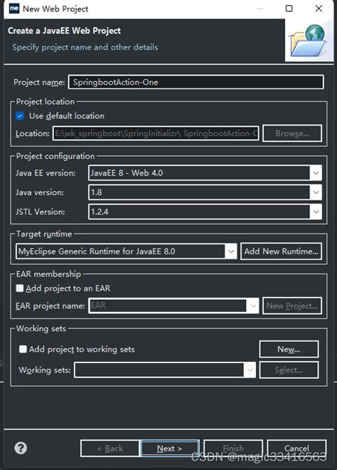 Springboot 实践（1）myeclipse2019创建maven工程
