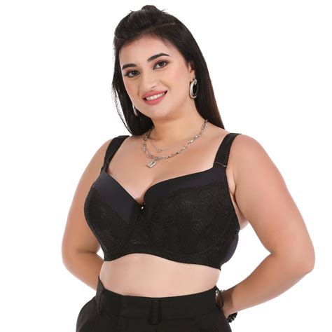 High Support Full Coverage Under Wired Minimizer Bra In All Big Sizes