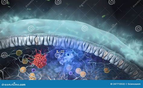 Innate Lymphoid Cells In Mucosal Immunity Stock Illustration Illustration Of Lymphoma