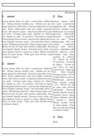 Xetex MIsaligned Line TeX LaTeX Stack Exchange