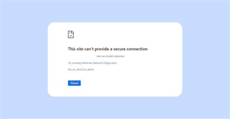 How To Resolve Err Ssl Protocol Error In Simple Steps