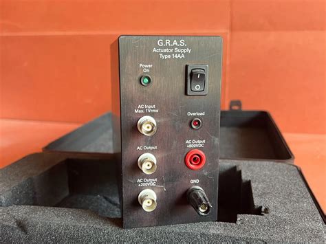 Gras Type 14aa Actuator Supply Electrostatic Actuator Amplifier