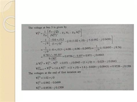Gauss Siedel Method Of Load Flow Pptx