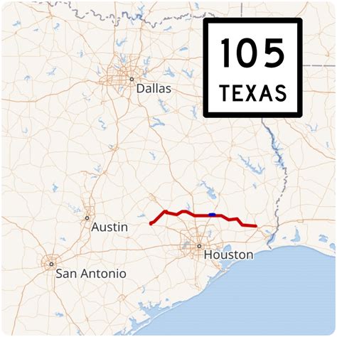 Culture Texas State Highway 105 Sh 105 Is A Highway In Texas That