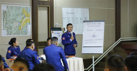 Ослын үеийн удирдлагын системээр ажиллах аргазүйд суралцлаа