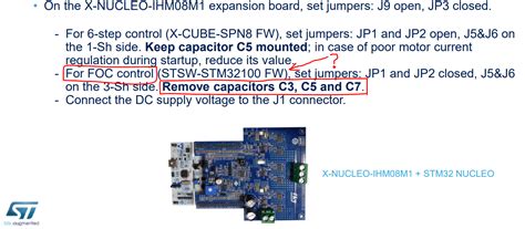 solved cannot select nucleo f302r8 when using 6 step algo