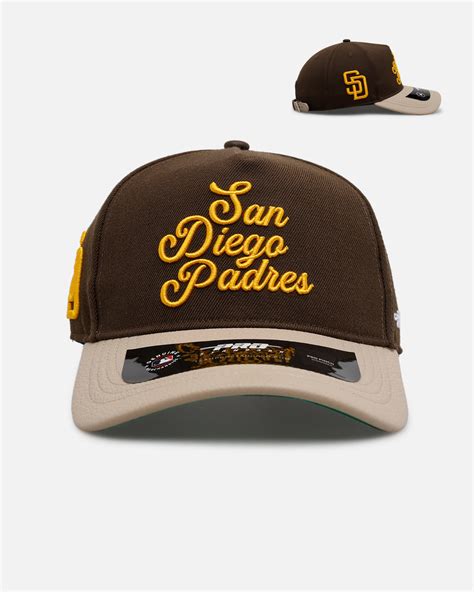 Pro Standard San Diego Padres Sovenir Pinch Front Strapback Brown