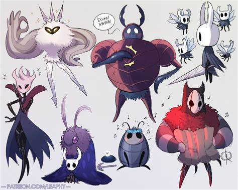 How To Draw Hollow Knight Characters