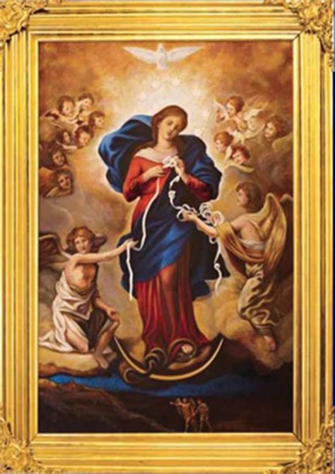 Saturday Special Mary Untier Of Knots Pope Francis Faith And Mama Mary