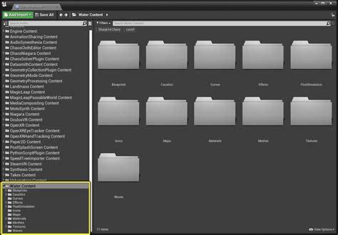 Water Unreal Engine Documentation Epic Developer Community