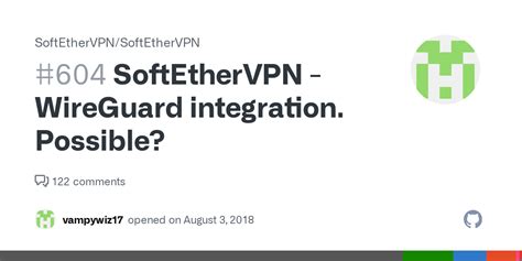 Softethervpn Wireguard Integration Possible Issue Softethervpn Softethervpn Github
