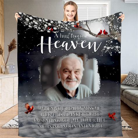 Smilesinabox Memorial Blanket For Loss Of Loved One