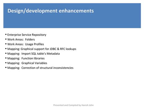 Sap Pi 71 Ehp1 Feature Highlights Ppt