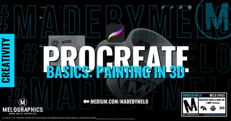 Procreate Basics Painting In D MELOGRAPHICS