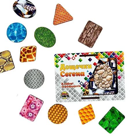 Дошки Сегена з візерунками 2 Піря Ubee ПСД086 купити у Києві