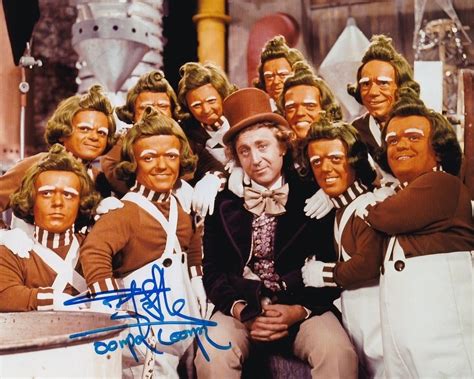 Willy Wonka And The Chocolate Factory 1971 Signed By Rusty Goffe