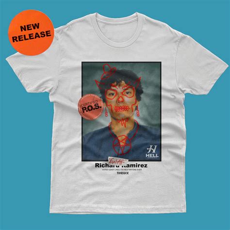 Richard Ramirez Yearbook Tee Bad Magic Productions