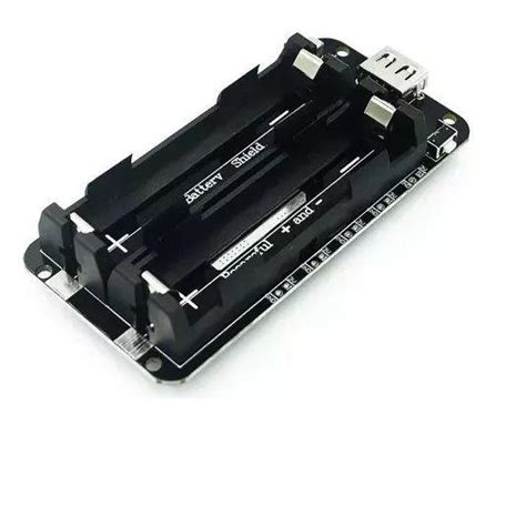 Modulo Shield Bateria Dupla 18650 Para Esp32 V8 Robótica Magazine Luiza