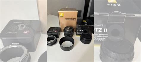Адаптер Nikon FTZ II + Nikkor AF-S 50mm f/1.8G купить в Москве с ...