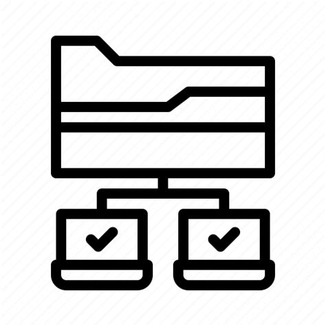 shared folder transfer sharing file encryption secure icon