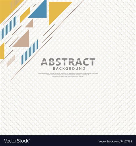 Futuristic And Dynamic Colorful Triangle Lines Vector Image