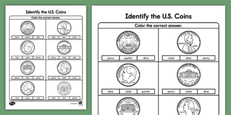 Coins Chart Money Math Money Chart Coin Value Chart 44 Off