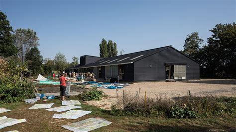 Invisible Studio And Mole Architects Create Base For Forest Babe Camps
