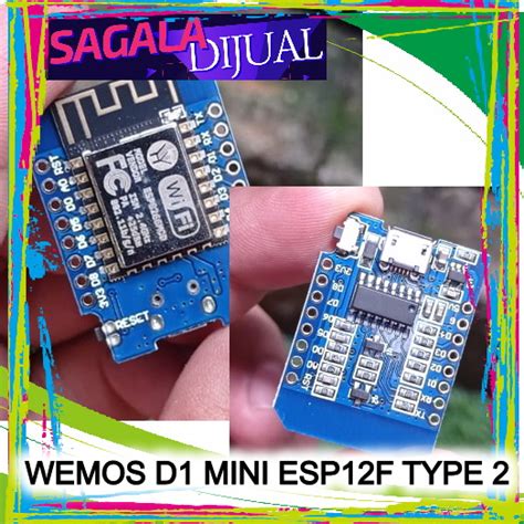 Jual D1 Mini Nodemcu Lua Wifi Board Based Esp8266 By Wemos Shopee