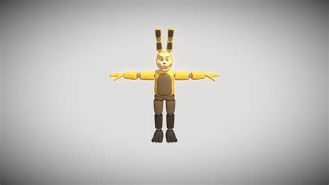 Spring Bonnie V3 3d Model By Wafflesinvr [f870ba9] Sketchfab