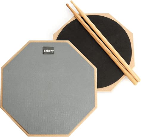 Tosnail 12 Inch Silent Drum Practice Pad At Ron Edelstein Blog