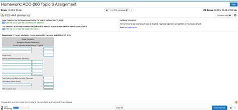 Solved Homework Acc 260 Topic 3 Assignment Syve Score