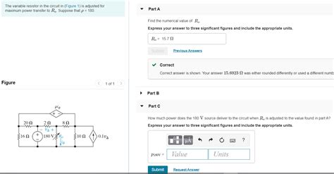 Solved The Variable Resistor In The Circuit In Figure Is Chegg