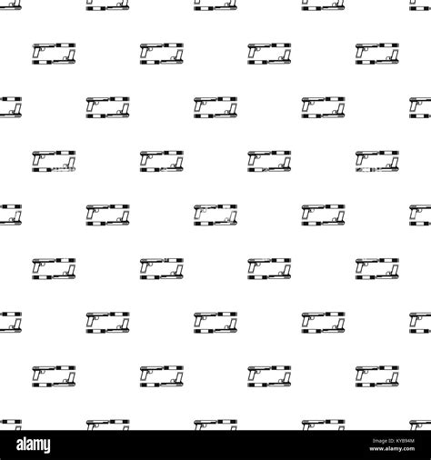 Repeating Gun Stock Vector Images Alamy