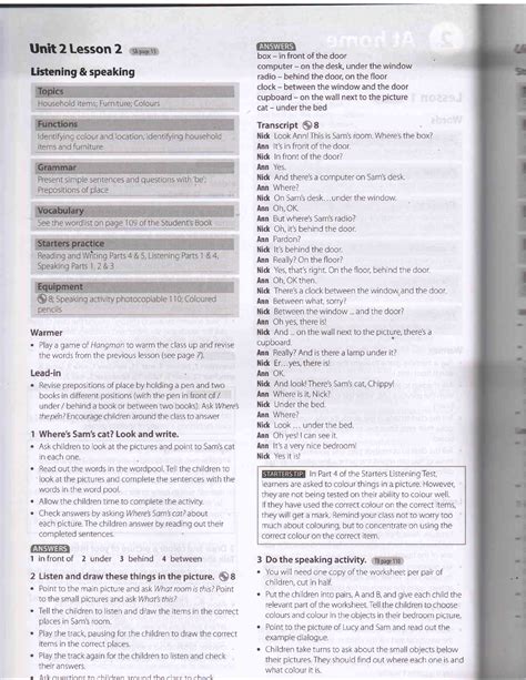 Get Ready For Starters Teacher Book Pdf