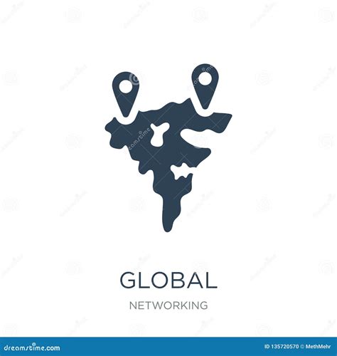Map Localization Icon In Trendy Design Style Map Localization Icon Isolated On White Background