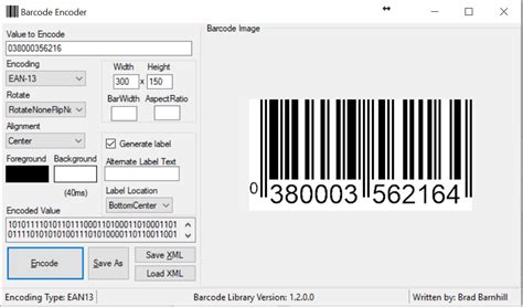 When Selecting Type Ean13 Label Only Have 12 Digits · Issue 38 · Barnhillbarcodelib · Github