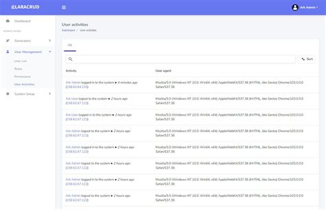Laracrud Multipurpose Laravel Admin CRUD Generator By Codeanddeploy Codester