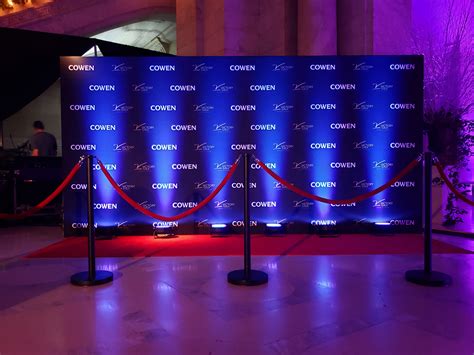 Step Repeat Backdrop Hollywood