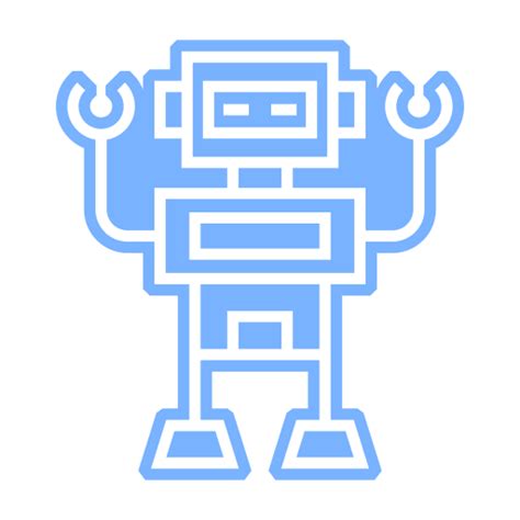 Robot Variant Generic Blue Icon