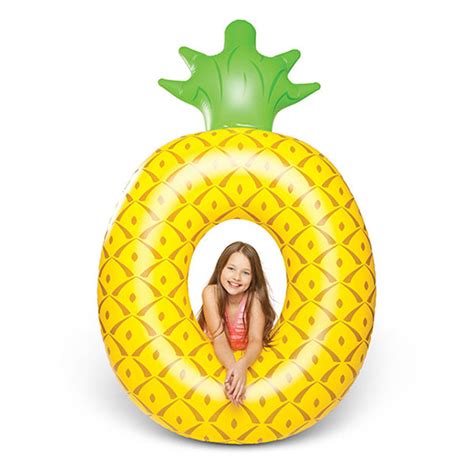 giant pineapple pool float fat brain toys