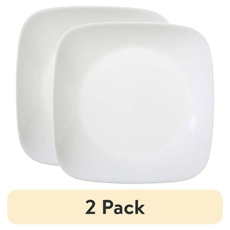 Corelle Pure White Square Dinner Plate 105
